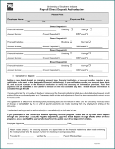 》Free Printable Bank Letter For Direct Deposit