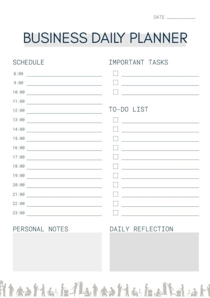 》Business Planner Template