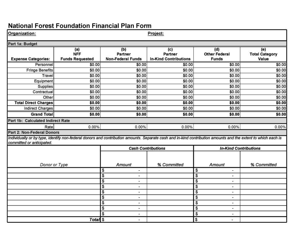》Financial Planning Template