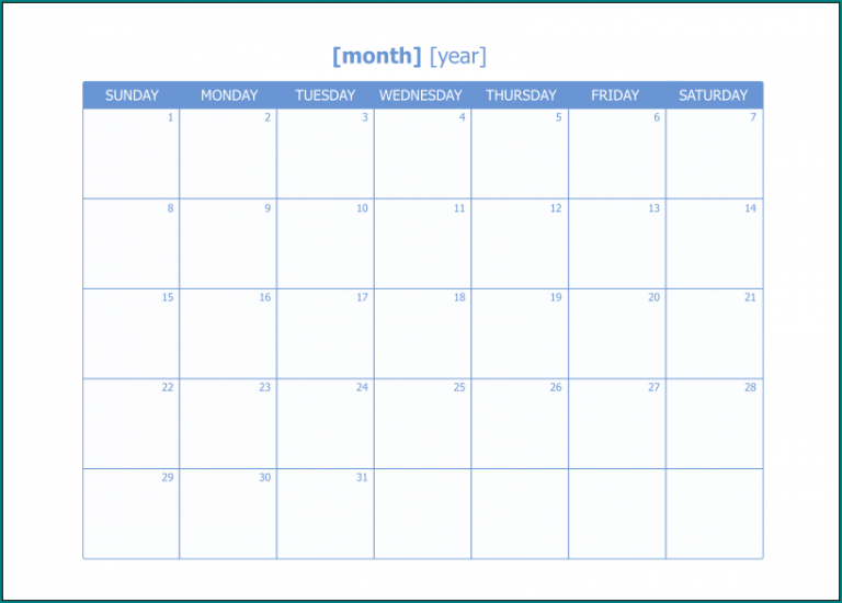 》Free Printable Excel Monthly Work Schedule Template