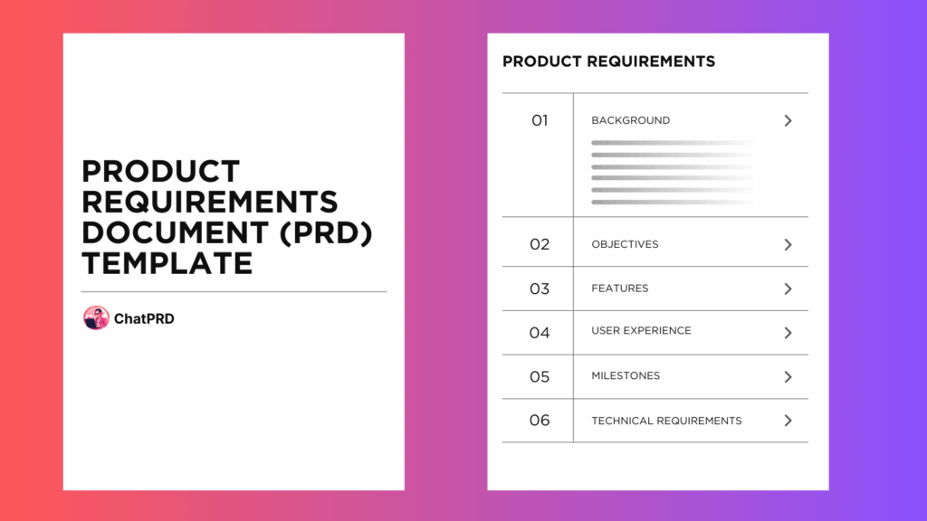 》Product Requirements Document Template