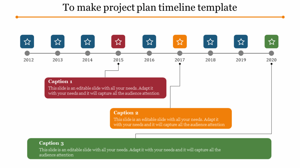 》Project Plan Timeline Template (Word)