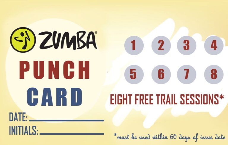 》Punch Card Template (Word)