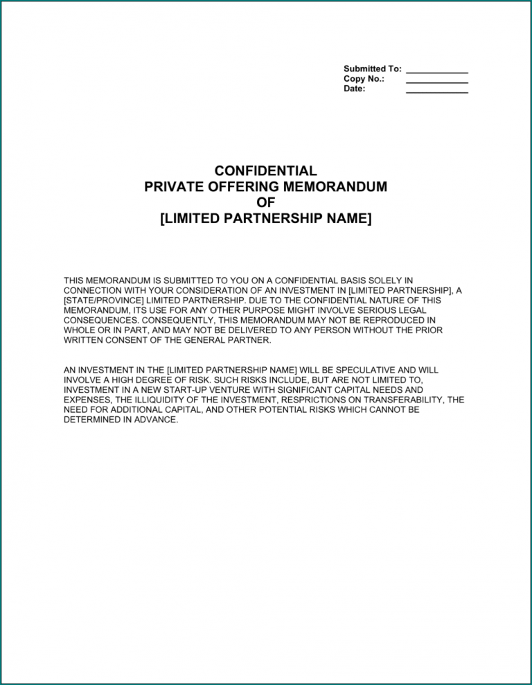 》Free Printable Memorandum Template