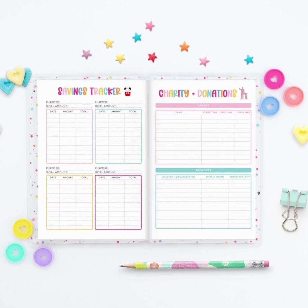 Budget Planner Printable Templates Digital Finance Planner DisneyParks ...