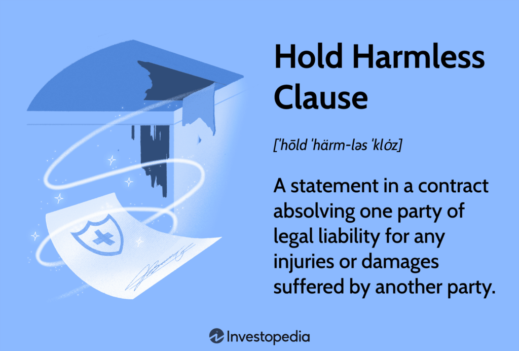 Hold Harmless Clause: Definition, How It’s Used, and Examples | Bogiolo