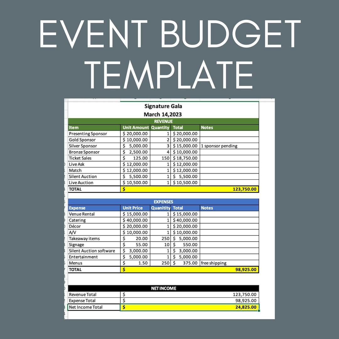 Microsoft Excel Event Budget Template Digital Download Etsy Bogiolo Microsoft Excel Event Budget Template Digital Download Etsy Bogiolo