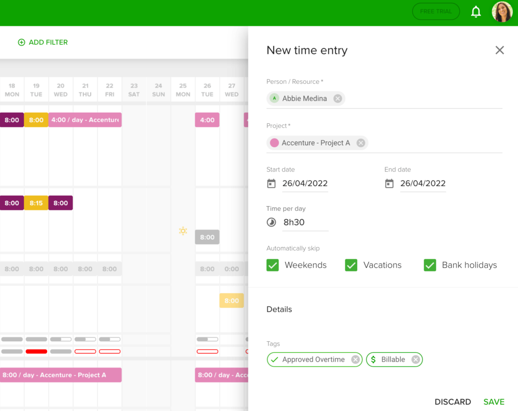 Timesheet Management For Project Managers Teamdeck | Bogiolo